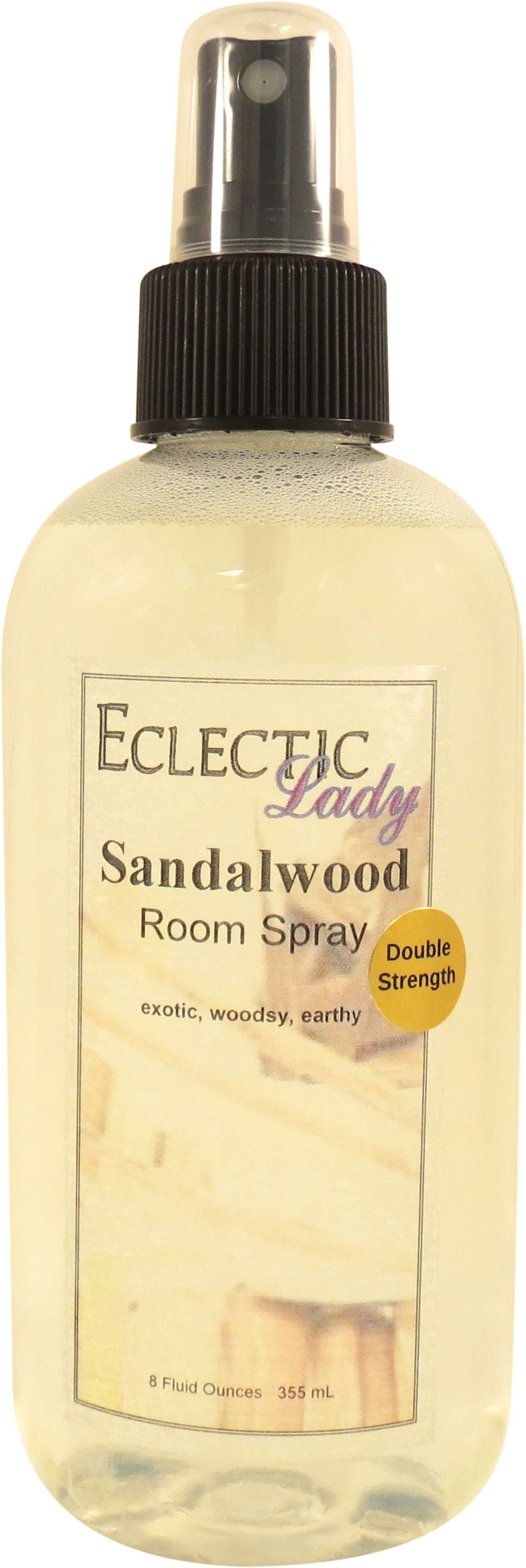 Sandalwood Room Spray by Eclectic Lady (Double Strength), 8 Ounces ...