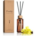 Sandalwood Vanilla Reed Diffuser Set: 6.3 fl oz Non-Toxic Aroma Set ...