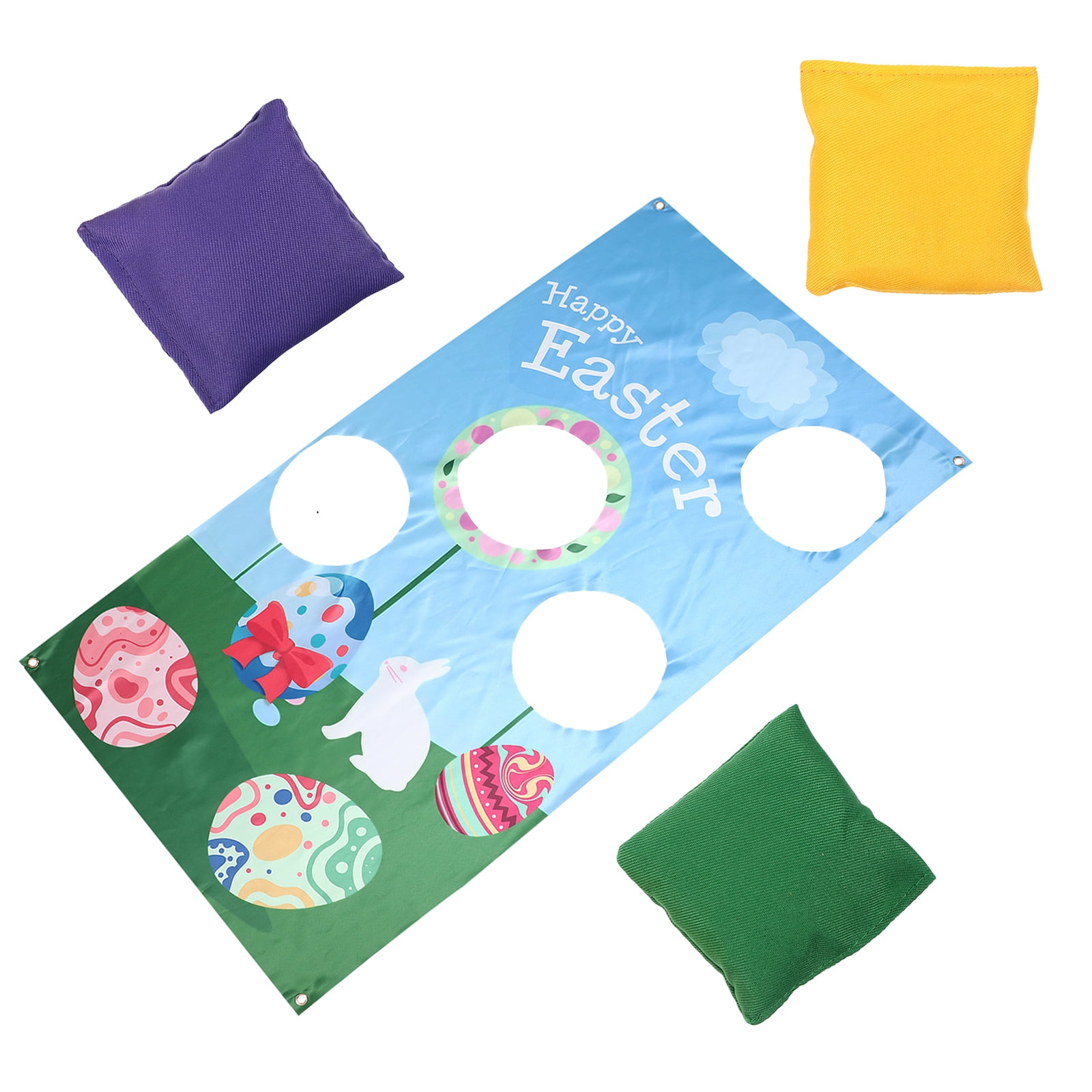 Sandbag Game Easter Toss Game Easter Bunny Sandbag Toss Egg Bunny ...