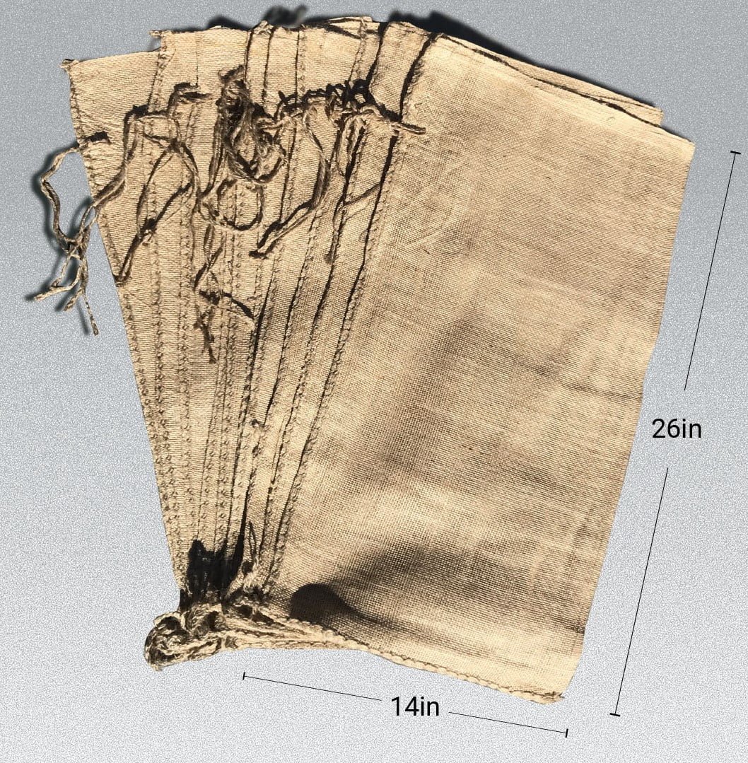 Sandbaggy Burlap Sand Bag - Size: 14" x 26" - Sandbags 50lb Weight ...