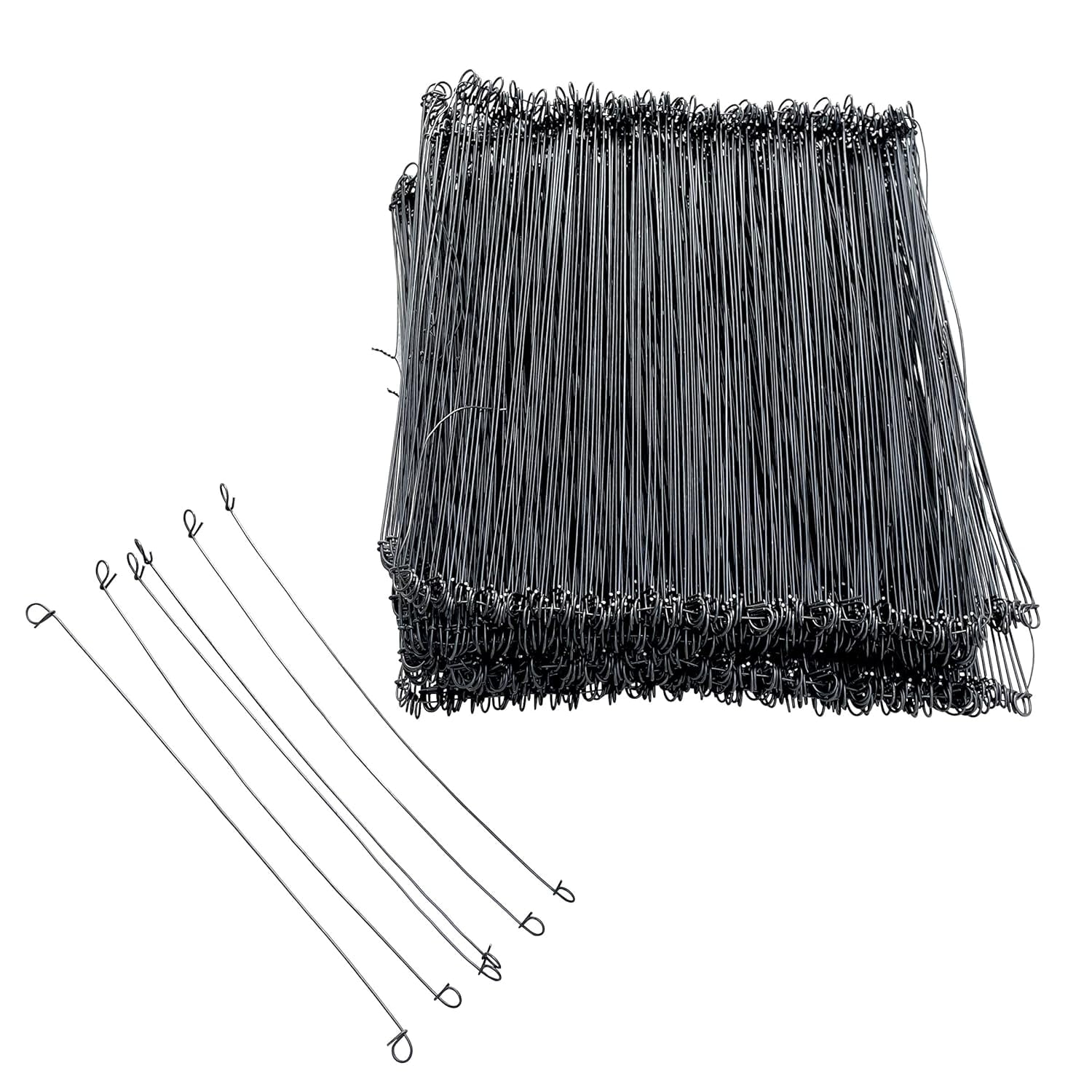 Sandbaggy Double Loop Rebar Wire Bar Ties | 16 Gauge | Made of ...