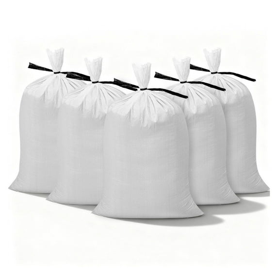 Sandbags for Flood Control, 100 Pack 16x26in - Heavy Duty Polypropylene ...