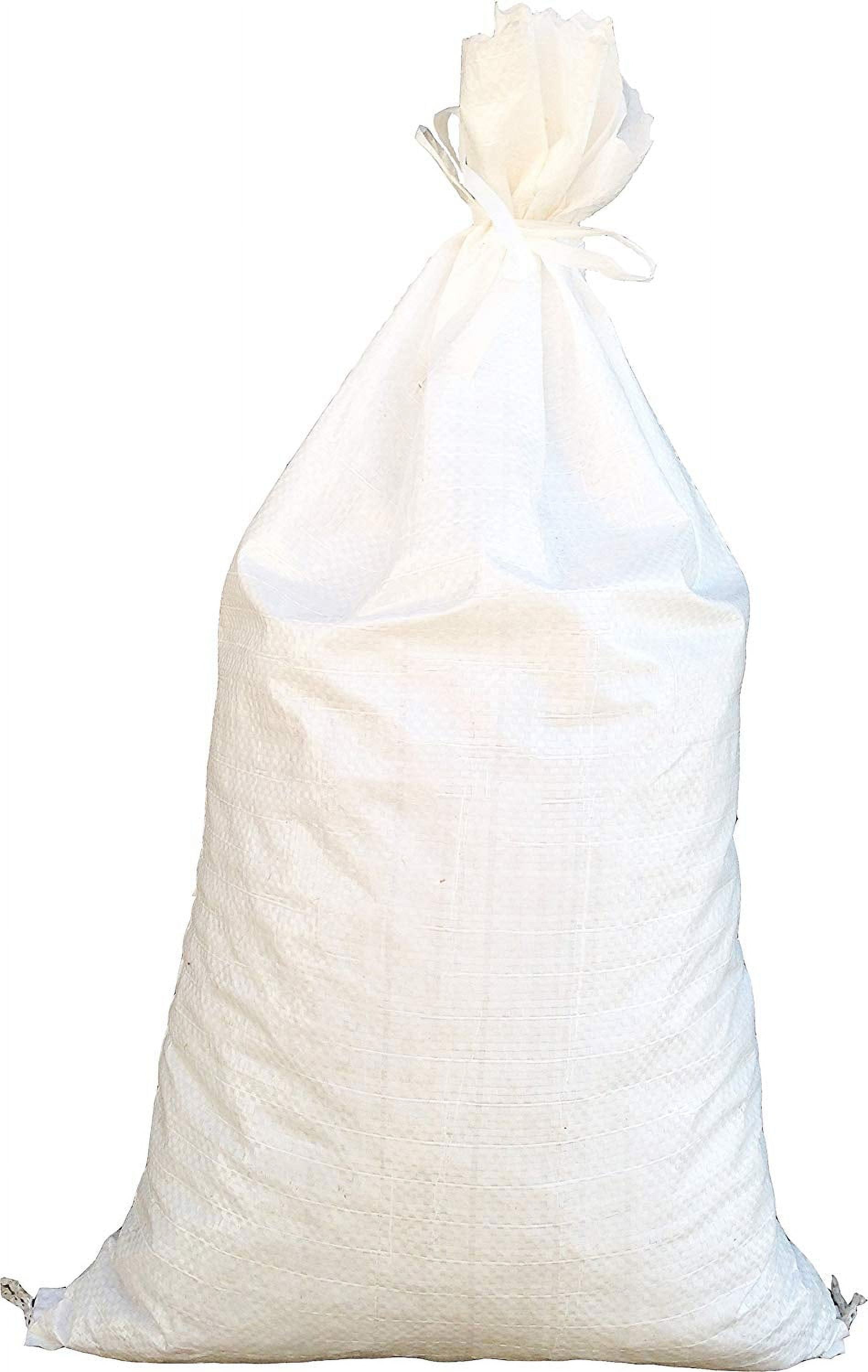 Sandbags for Flooding - Size: 18" x 30" - Color: White - Sand Bag ...