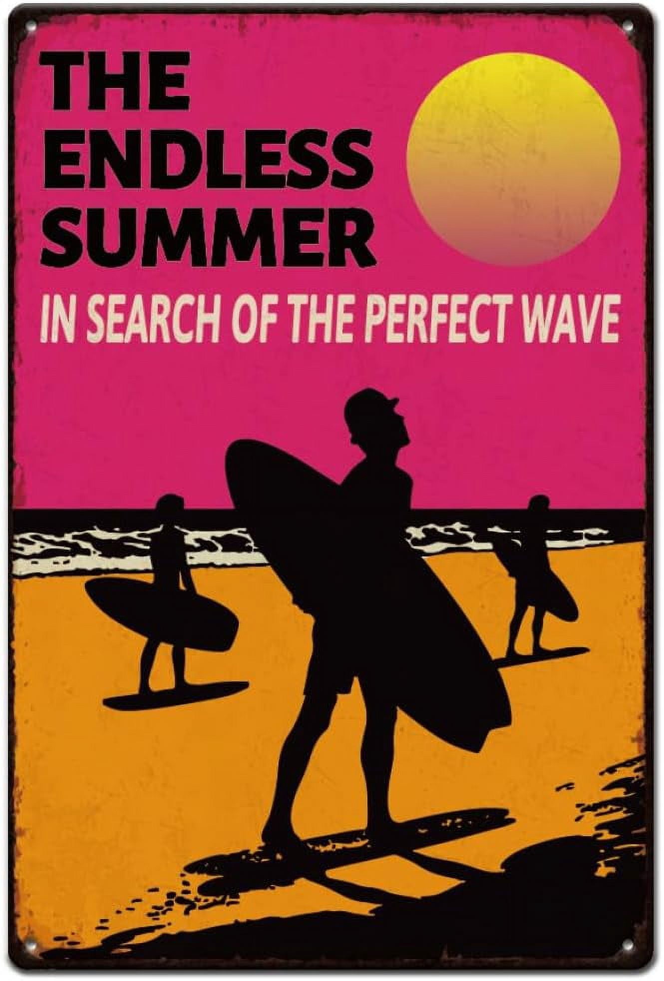 Sandbeach Tin Signs Hanging Metal Posters Vintage Metal Tin Signs The ...