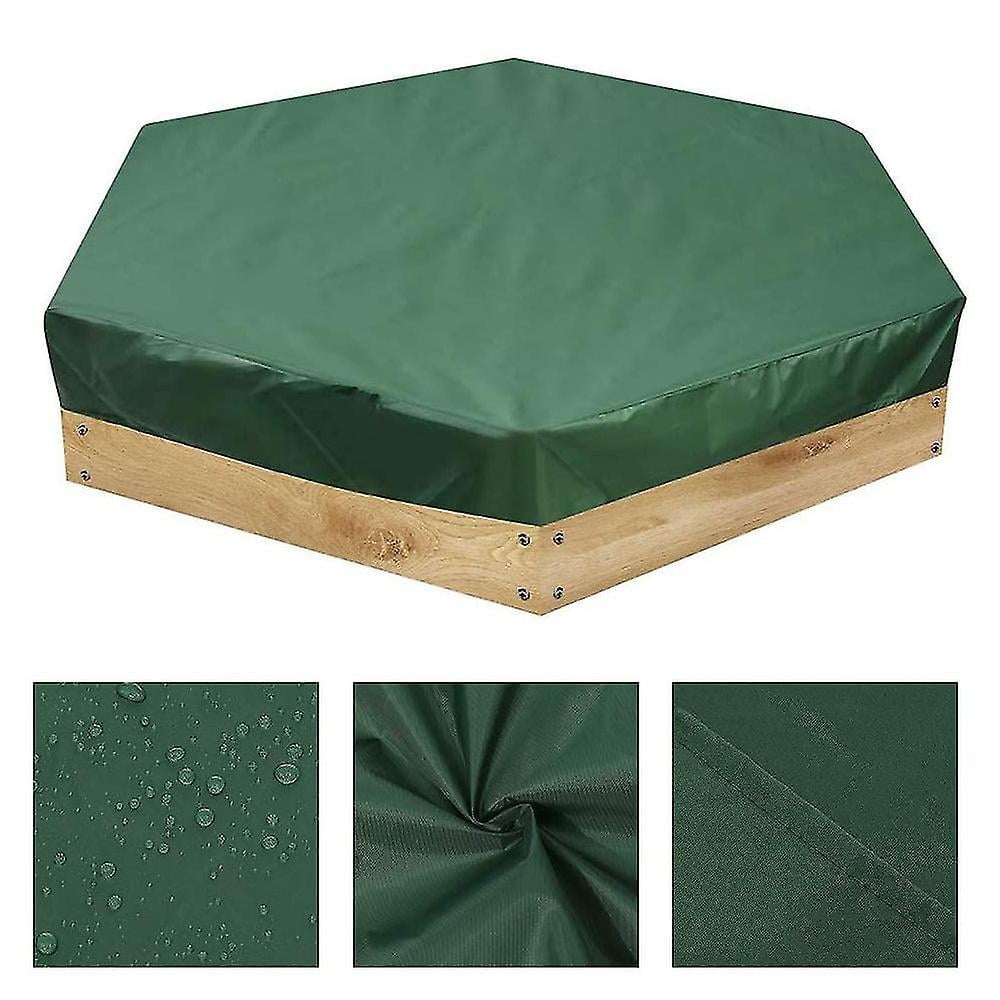 Sandbox Cover Waterproof Cover With Drawstring Hexagon Dustproof ...