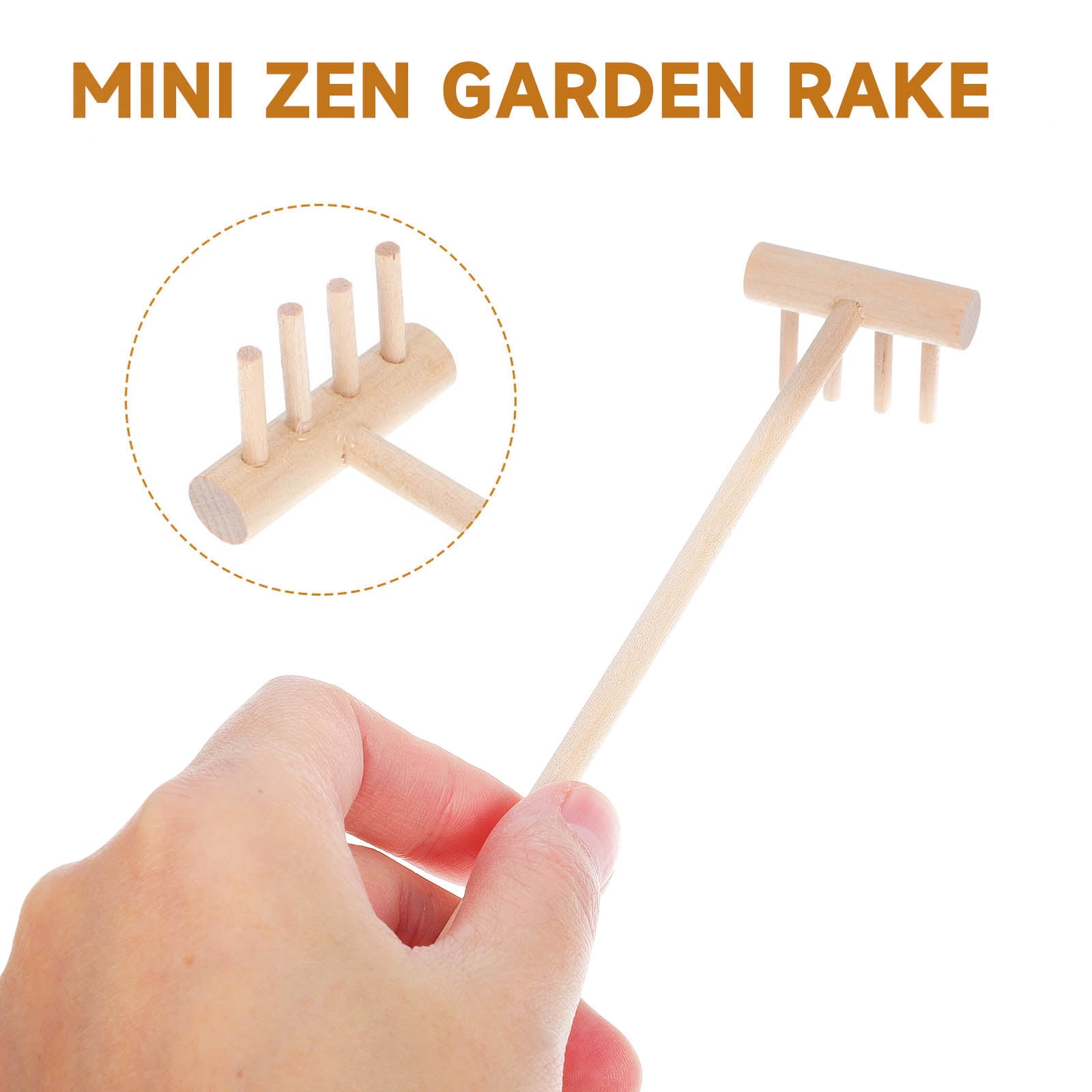 Sandbox Rake,20 Pcs Unique Zen Garden Rake Durable Bamboo Tea Art ...