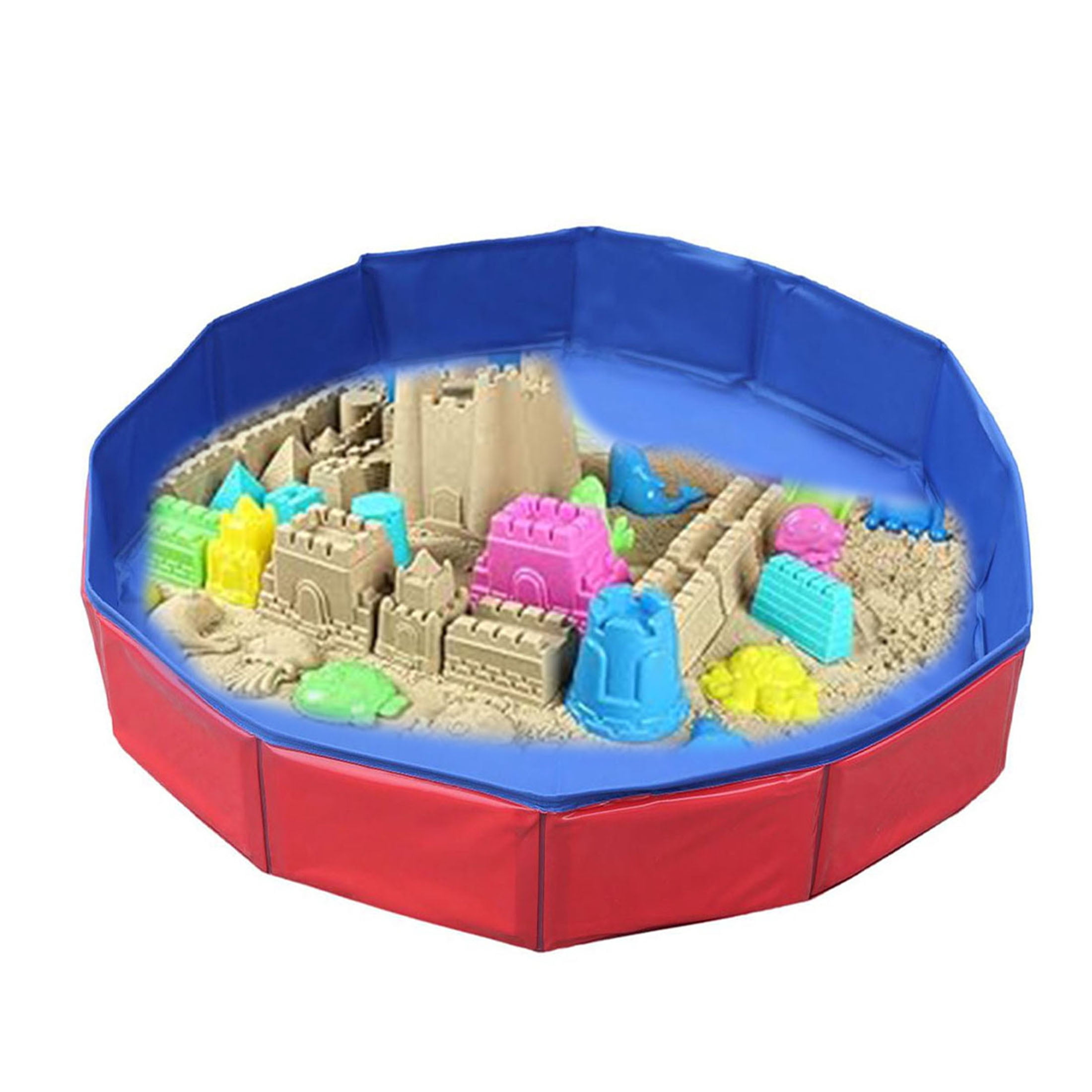 Sandbox for Kids Outdoor Game Play Sand Toys, Boys Girl Children Sand ...