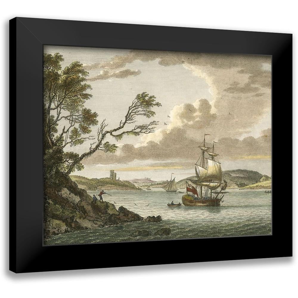 Sandby, P. 24x20 Black Modern Framed Museum Art Print Titled - Benton ...
