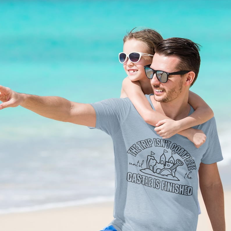 Sandcastle Lover T-Shirt, Beach Day, Vacation Castle Builder, Sand ...