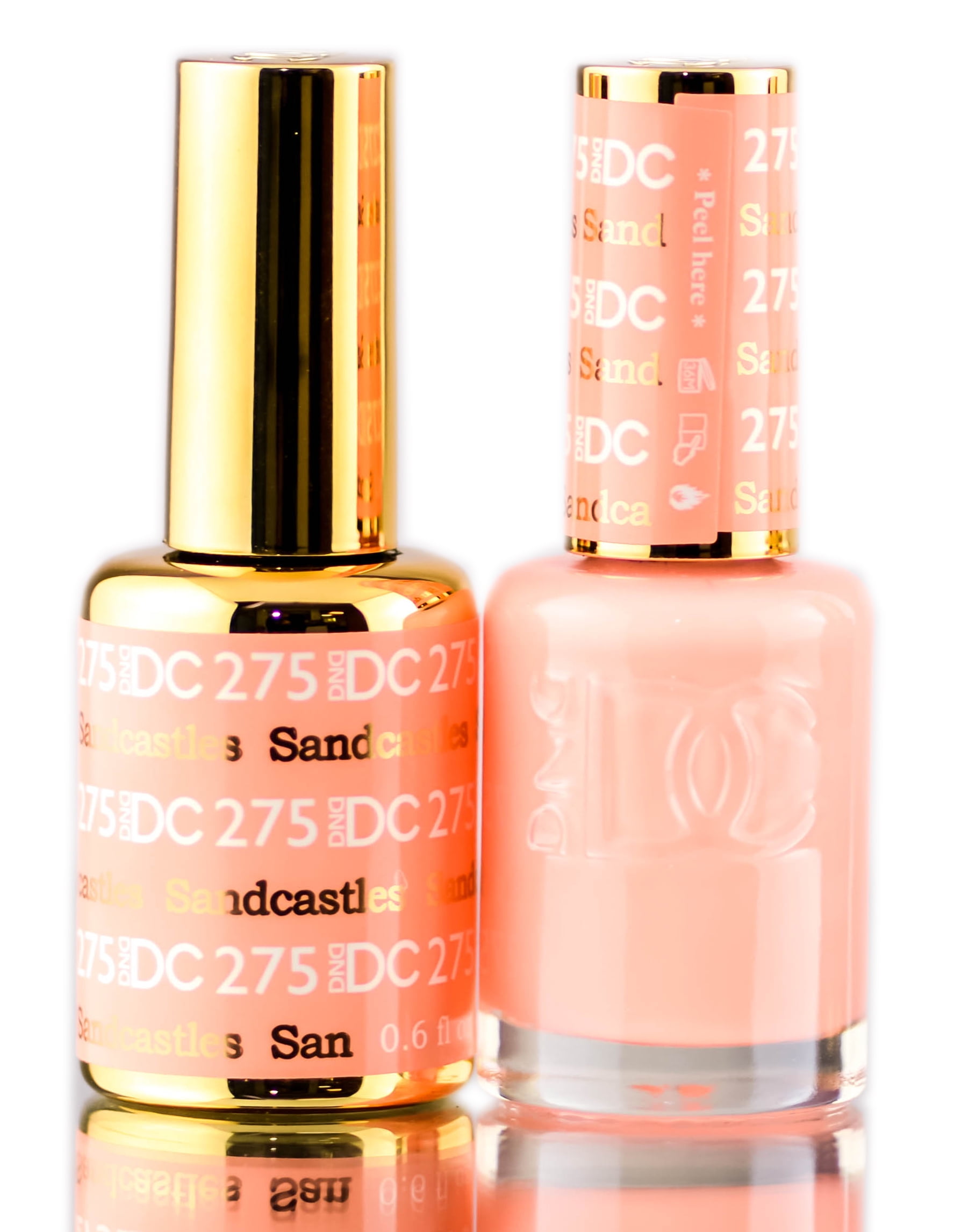 Sandcastles (275) , DND DC Oranges GEL POLISH DUO, Gel Lacquer 0.5 oz ...