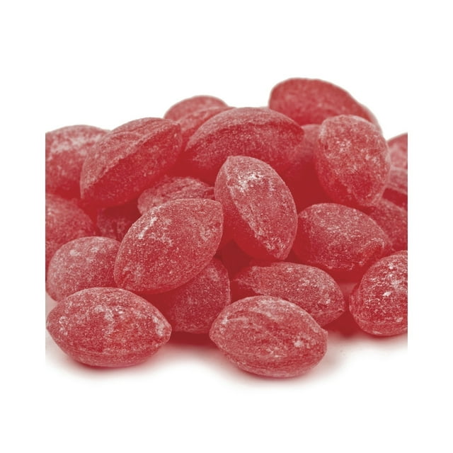 Sanded Wild Cherry Drops Old Fashioned Hard Candy 1 pound Claey's ...