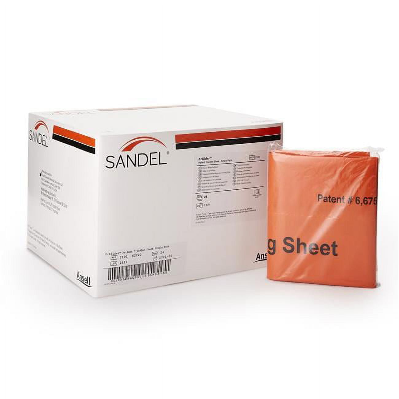 Sandel Medical Industries 1131117-EA 45 x 53 in. Orange Z-Slider ...