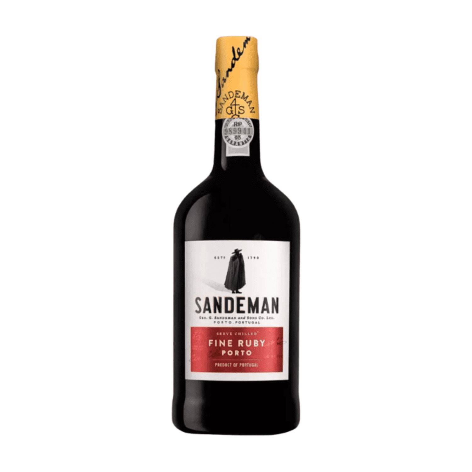 Sandeman Fine Ruby Doux Fortified Wines Port, 750 ml Glass Bottle Douro ...