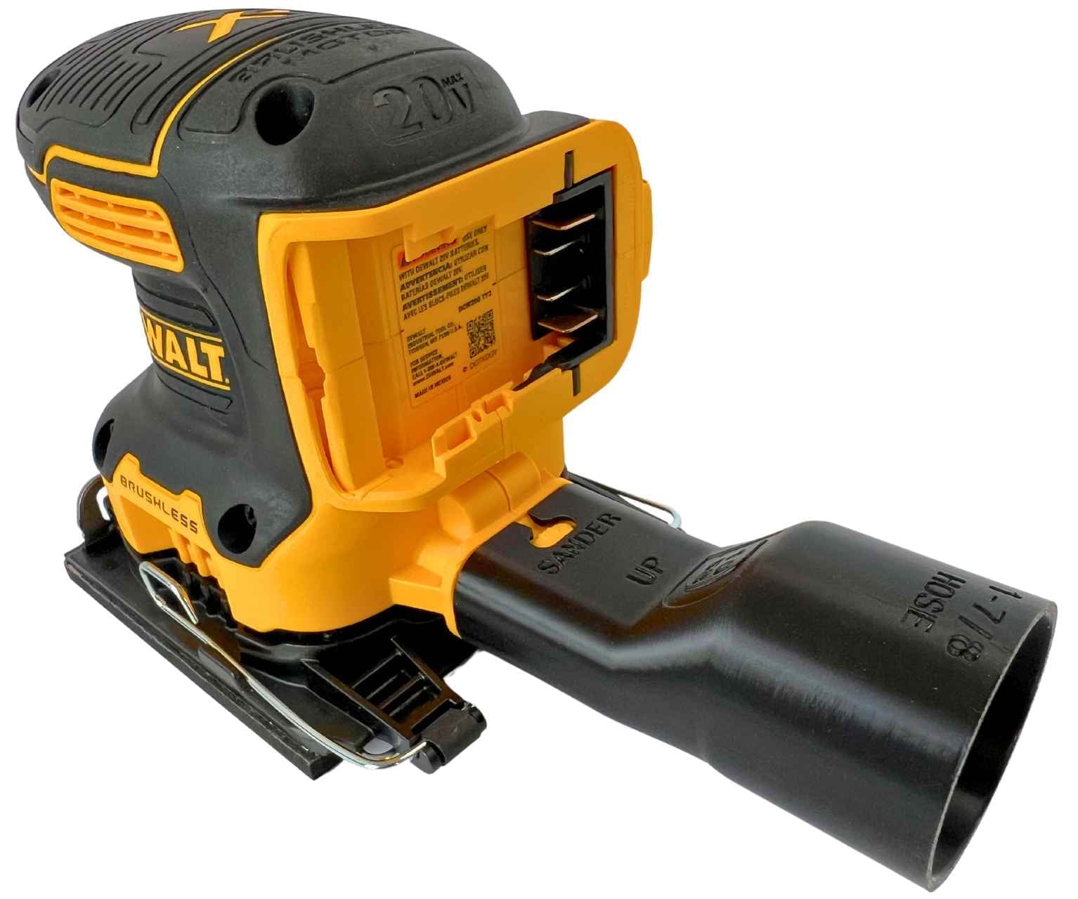 Sander Vacuum Adapter for DeWalt 1/4 Sheet Palm Sanders DCW200 DCW210 ...