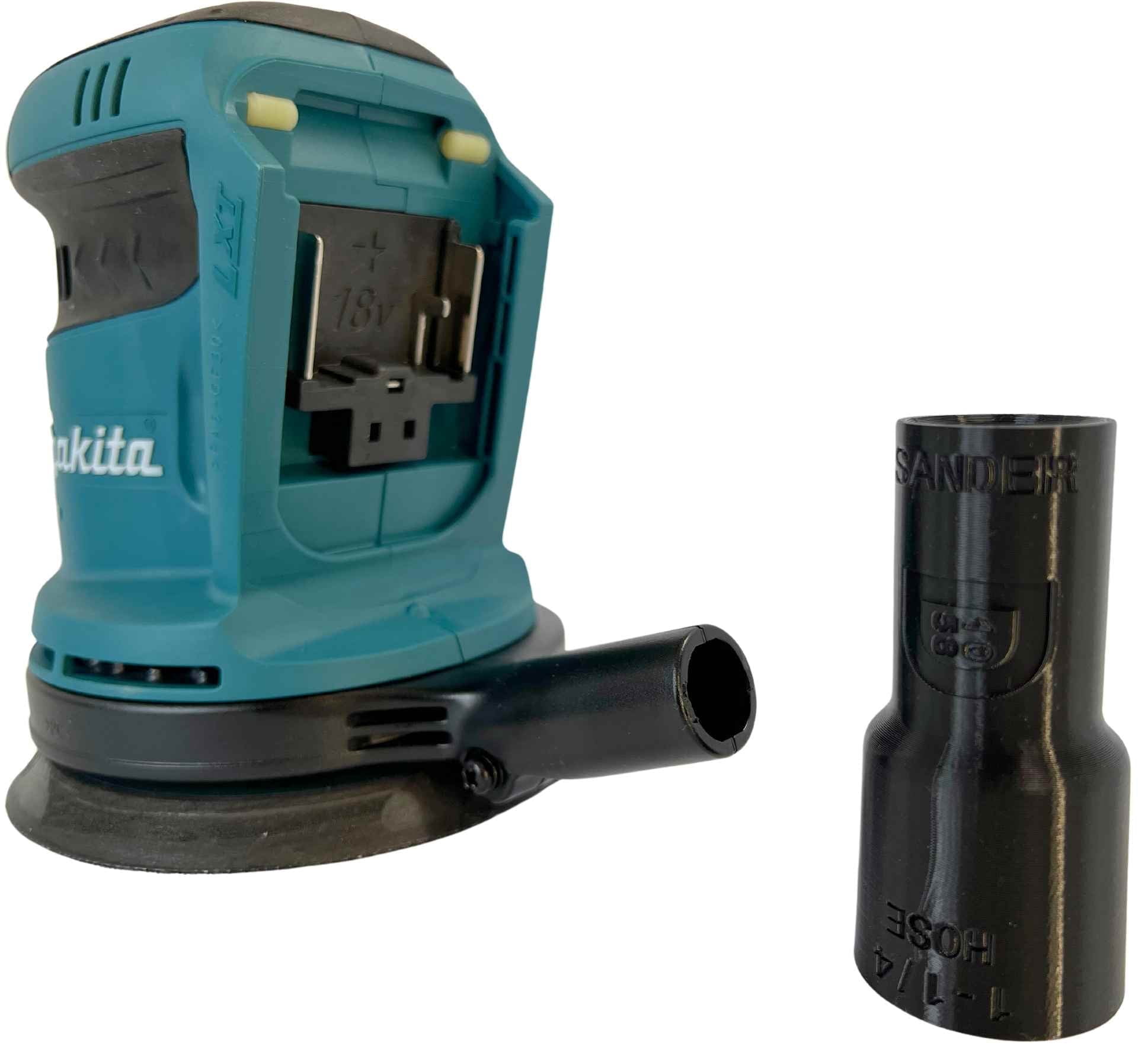 Sander Vacuum Adapter for most Makita Sanders - Shop Vac Attachment for ...