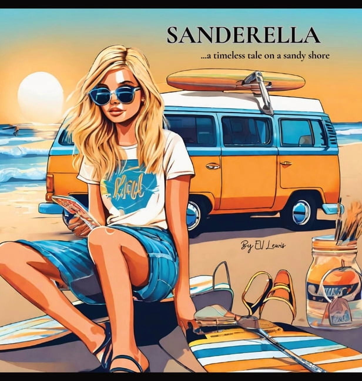 Sanderella: ...a timeless tale on a sandy shore, (Hardcover) - Walmart.com