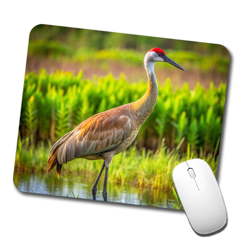 Sandhill Crane Mouse Pad Low Profile Gaming Mat - Walmart.com