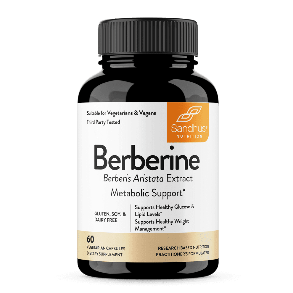 Sandhu's Berberine HCI 500mg, Metabolic Support & Weight Loss ...