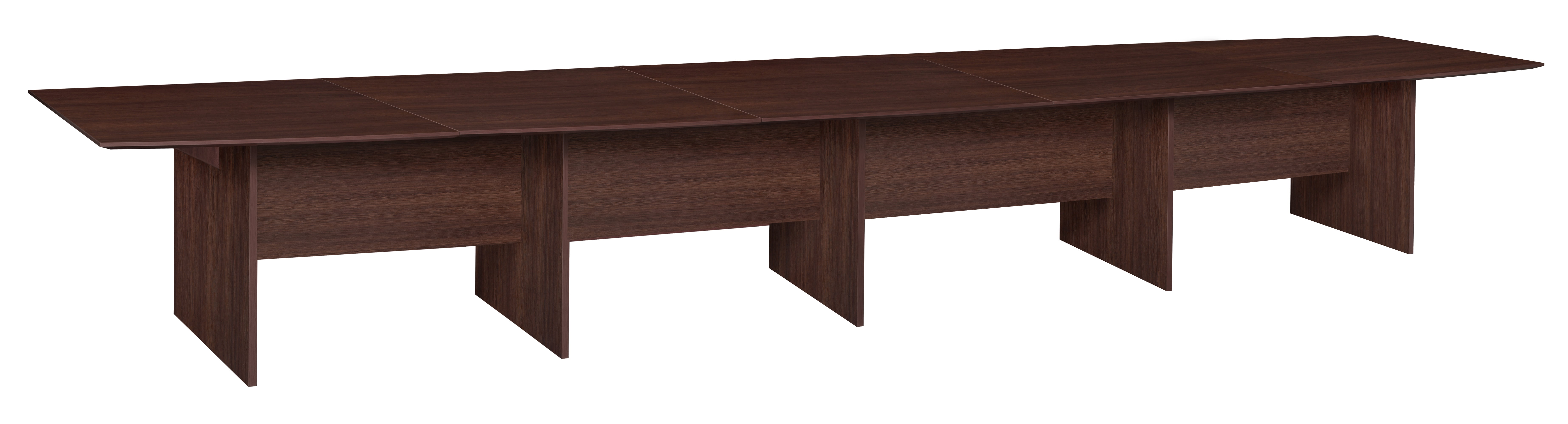 Sandia 240" Boat Shape Modular Conference Table featuring Lockdowel ...