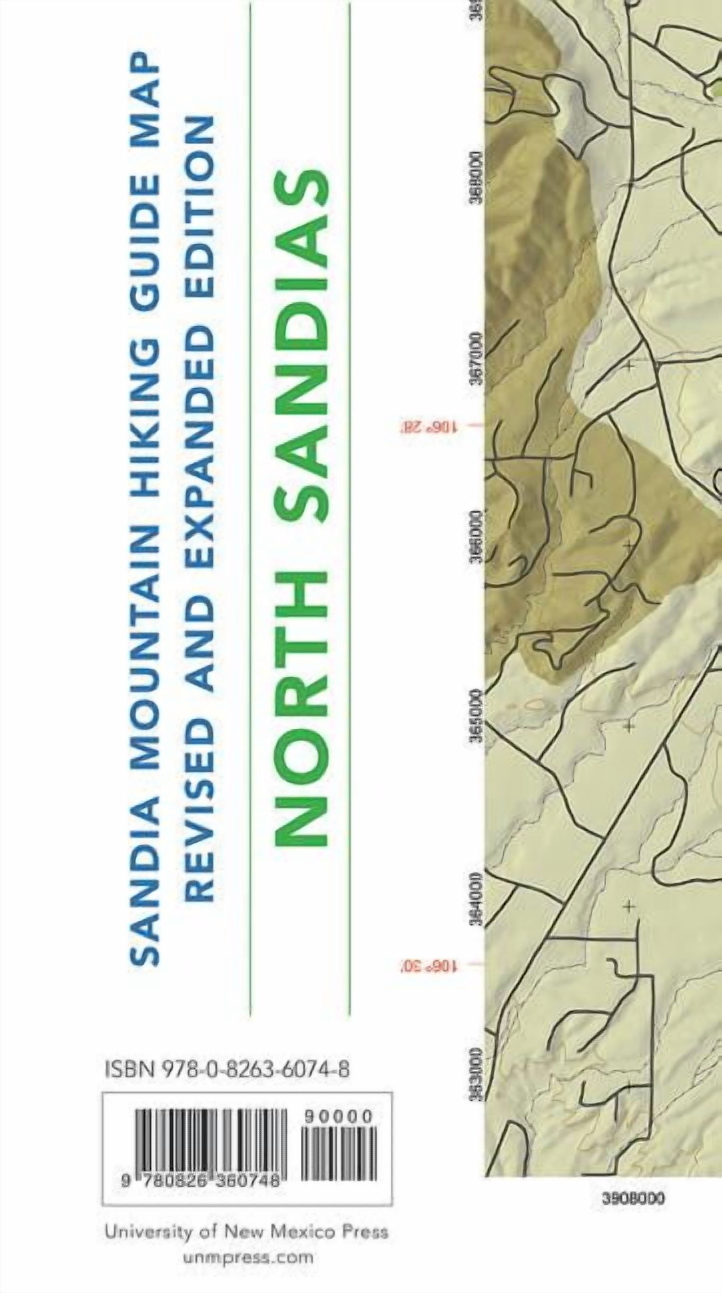 Sandia Mountain Hiking Guide Map, Revised and Expanded Edition (Other ...