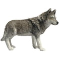 Sandicast MS508 Mid Size Gray Wolf Sculpture, Standing - Walmart.com