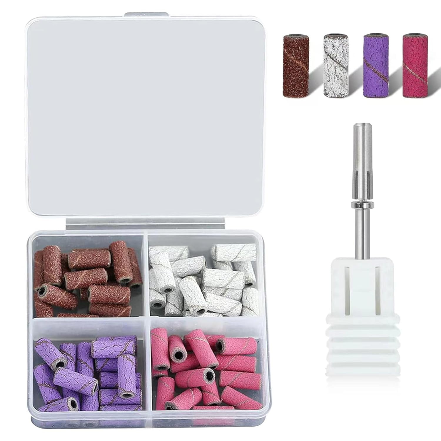 Sanding Bands for Nail Drills,Small Sanding Bands for Nail Drill with 3 ...