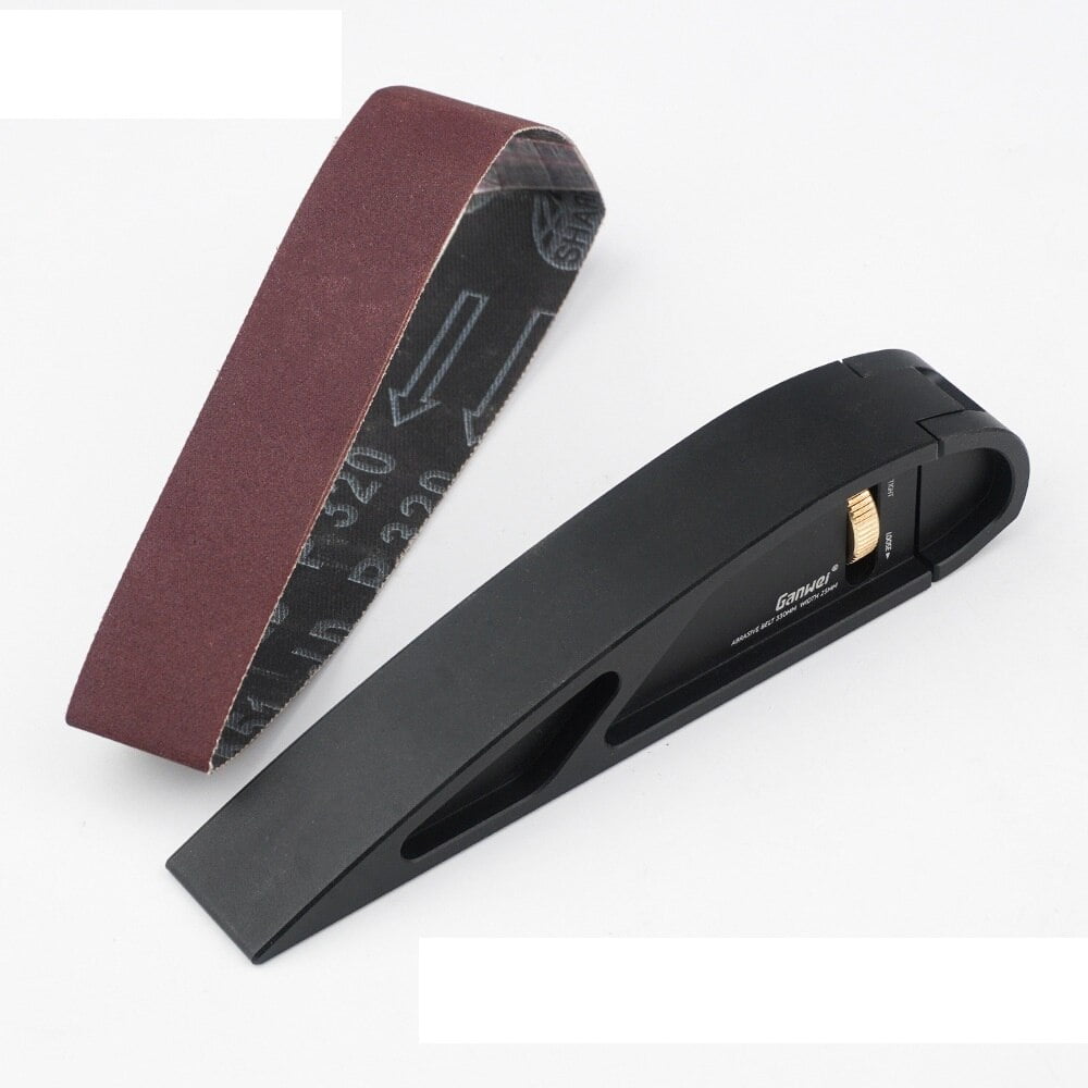 Sanding Belt Sandpaper Holder Aluminum Alloy Adjustable Belt Sander ...