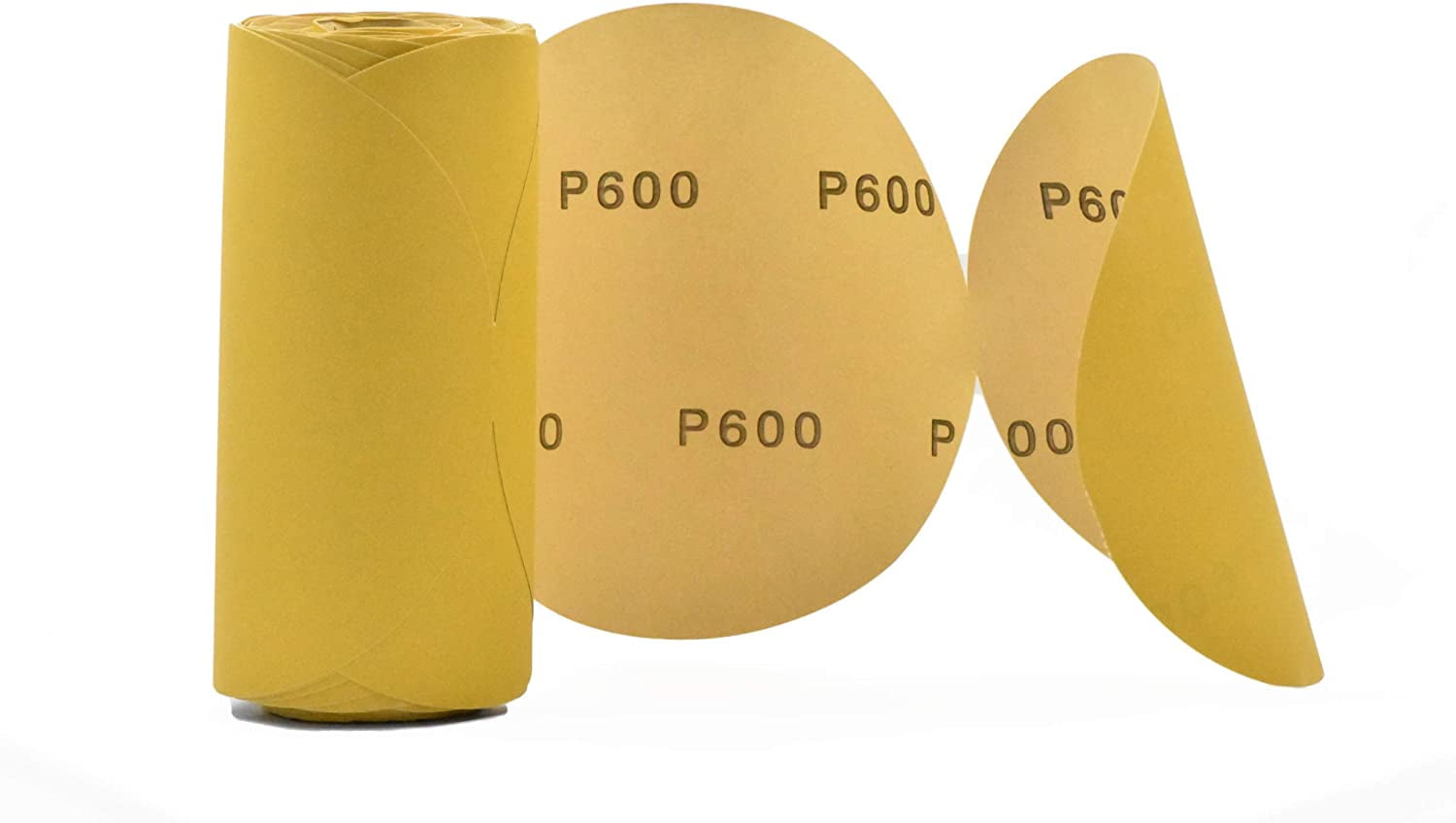 Sanding Disc Sandpaper 6" 100 Roll PSA Sticky Back (600 Grit) Round ...