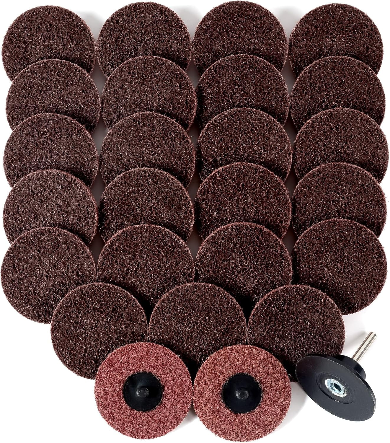 Sanding Discs 2 Inch Roll Lock Quick Change Discs 1pcs 1/4'' Holder ...