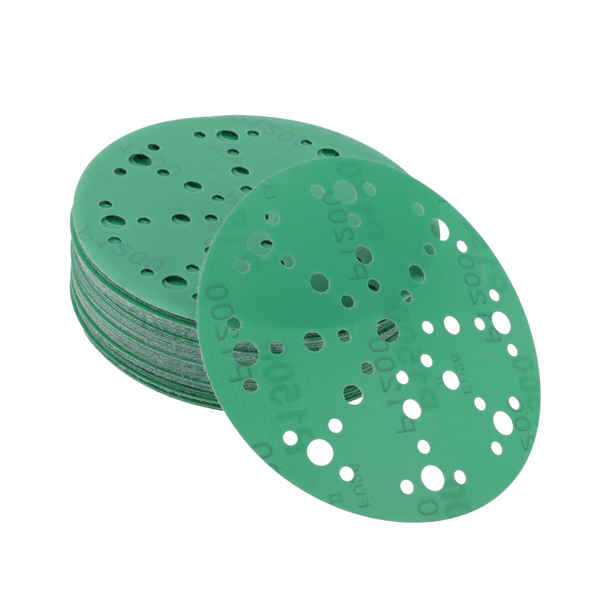 Sanding Discs 6 Inch 49 Hole 1500 Grit Round Hook and Loop Sandpaper ...