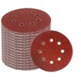 Sanding Discs, 8-Holes Hook and Loop Sandpaper 125MM Sanding Pad ...