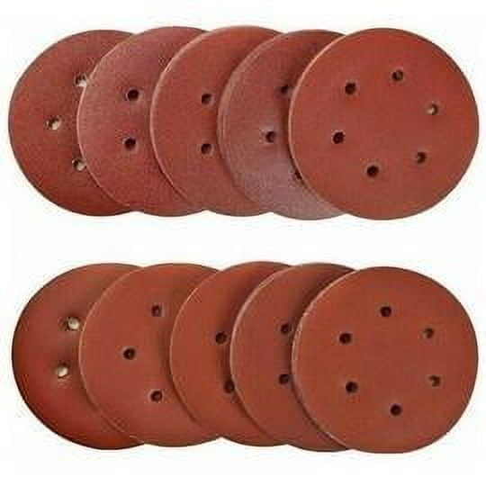 Sanding Discs For Zhuoxuan 6-Hole Eccentric Sander, Aluminium Oxide ...