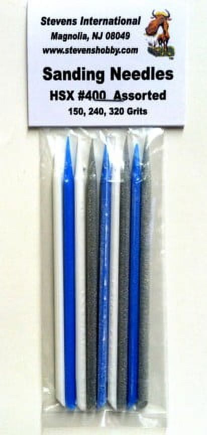 Sanding Needles (3ea of 3 diff grits/Bag) - Walmart.com