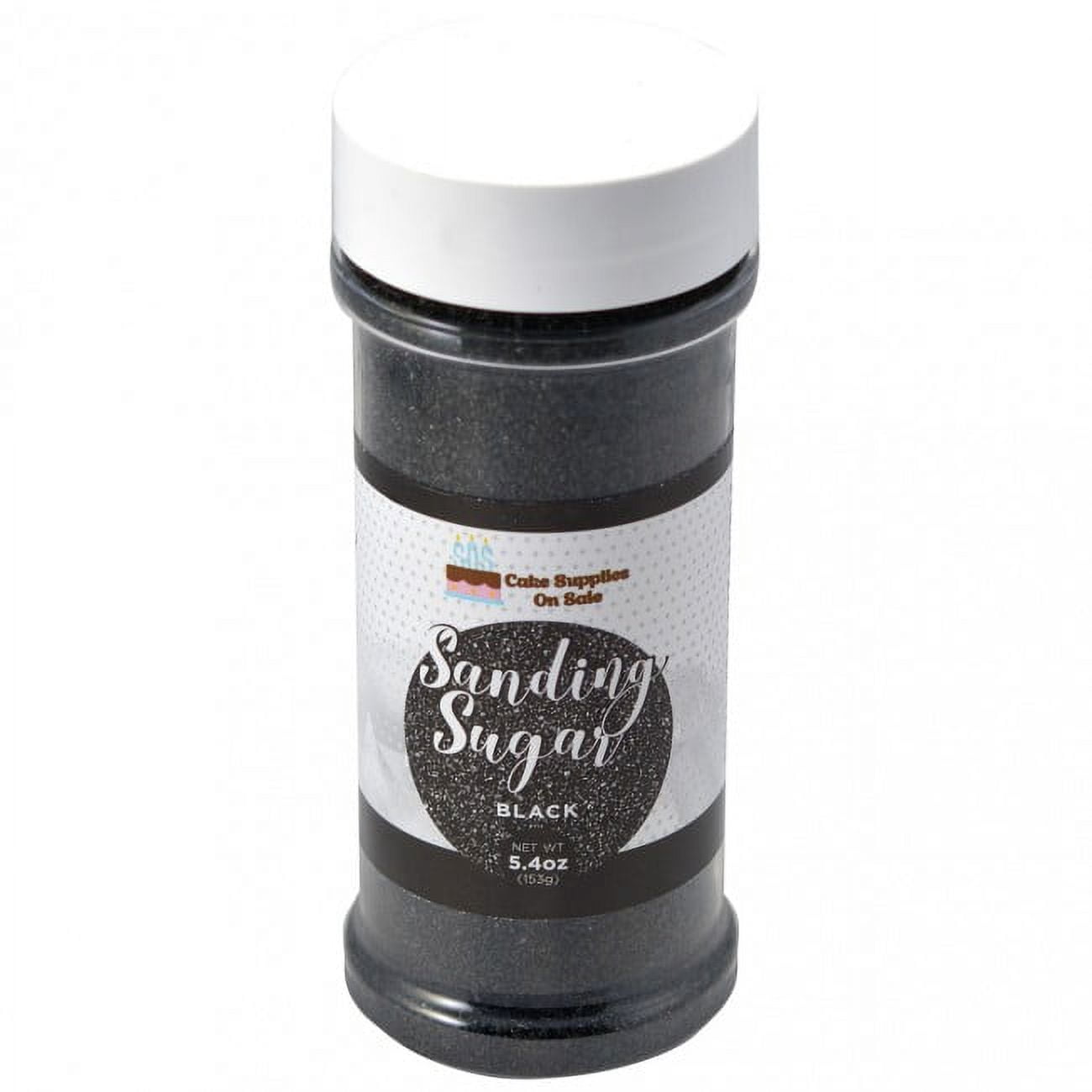 Sanding Sugar Black 7 oz - Walmart.com