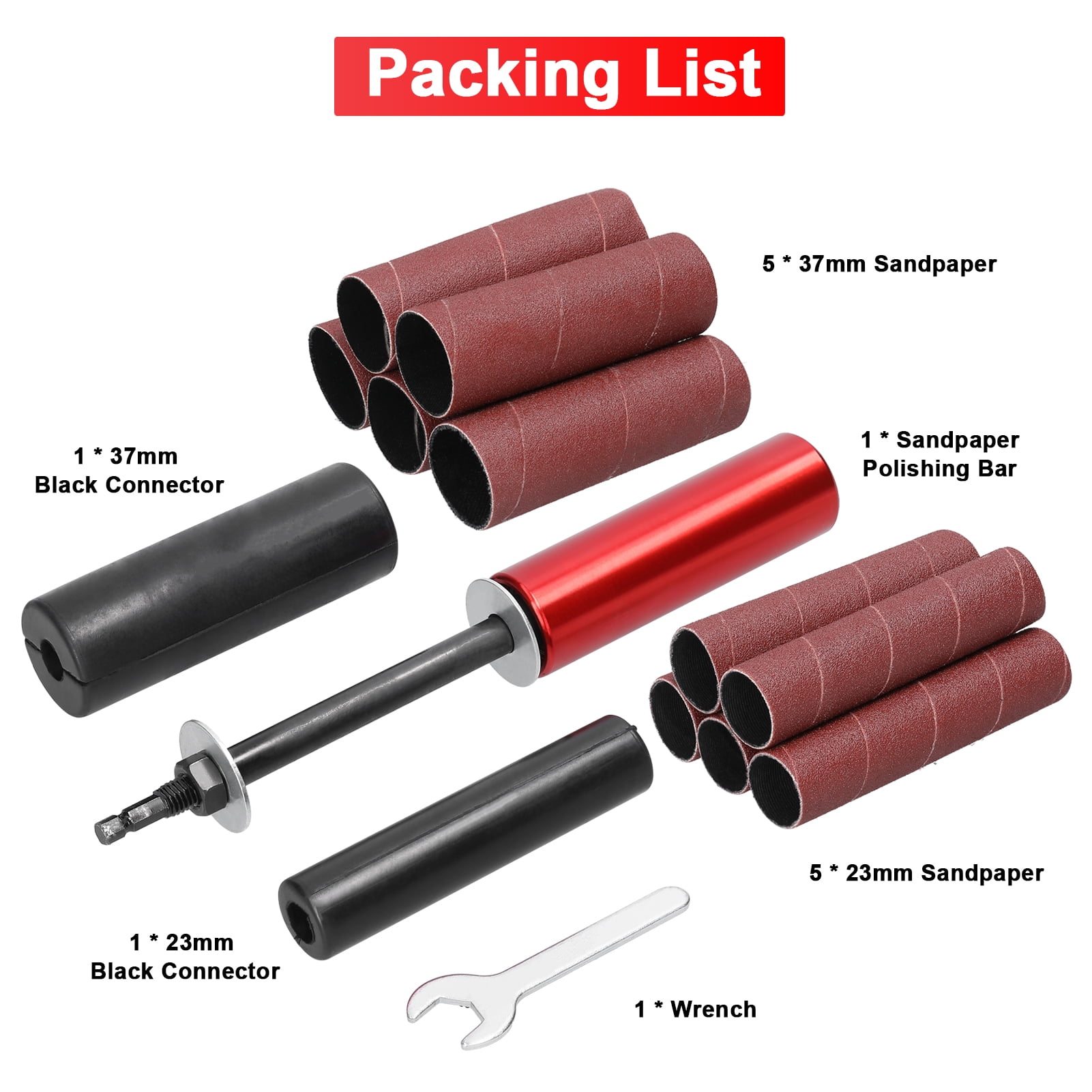 Sanding machine,Handheld Sandpaper Rod Polish Tool Fit Rotary Tool ...