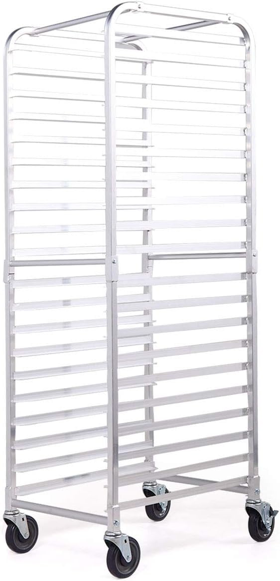 Sandinrayli Bakers Rack,20-Tier Cooling Racks for Cooking and Baking,72 ...