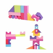 UNIH Foam Building Blocks, Soft Stacking Toys for Age 1 2 3 4 Year Old ...