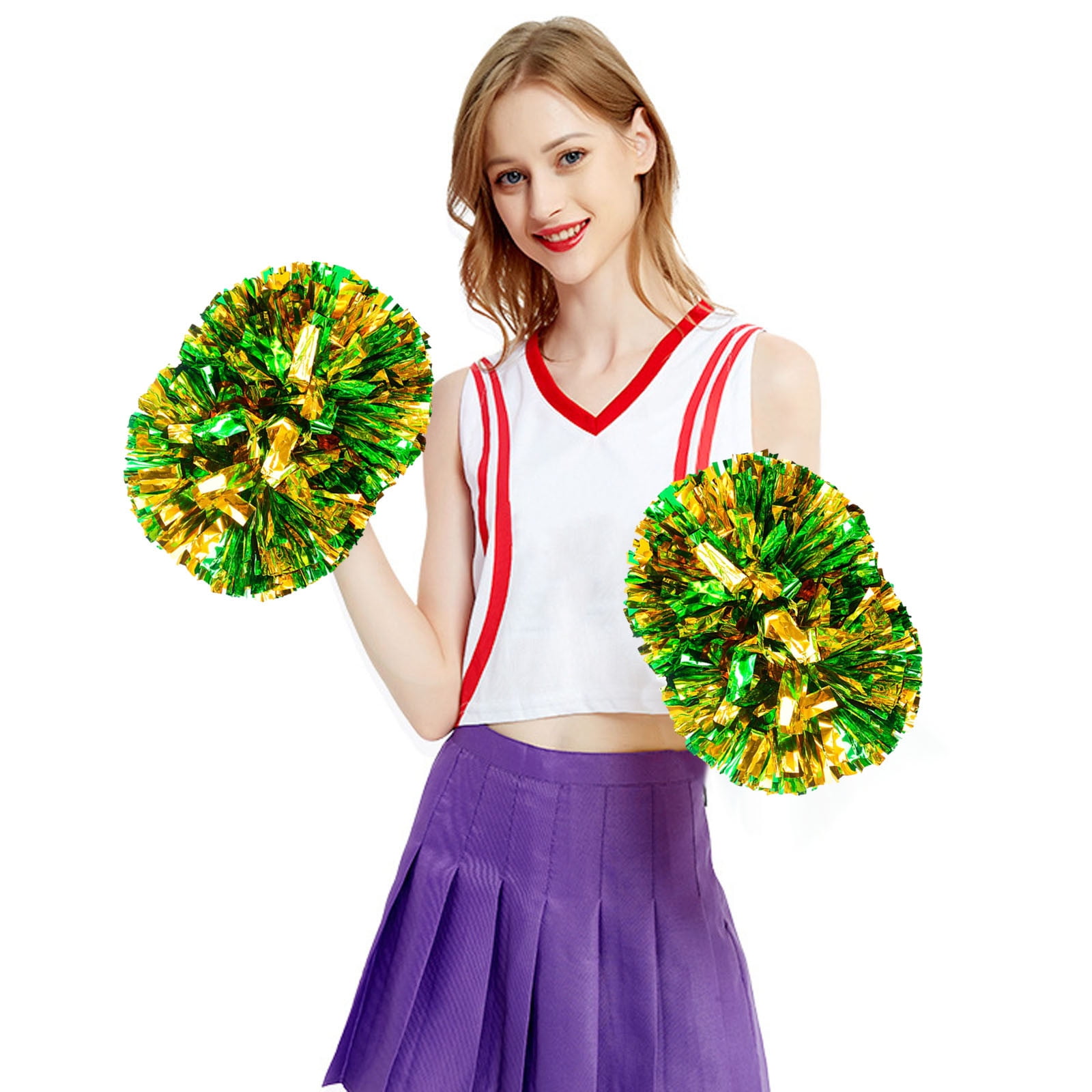 Sandistore Cheerleading Handheld Colorful Flower Event Sports ...