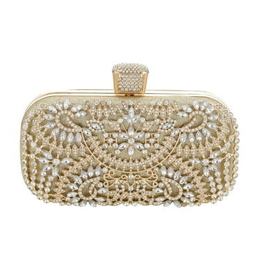 Evening Clutch Bags for Women Elegant Prom Party Handbag Wedding Purse ...