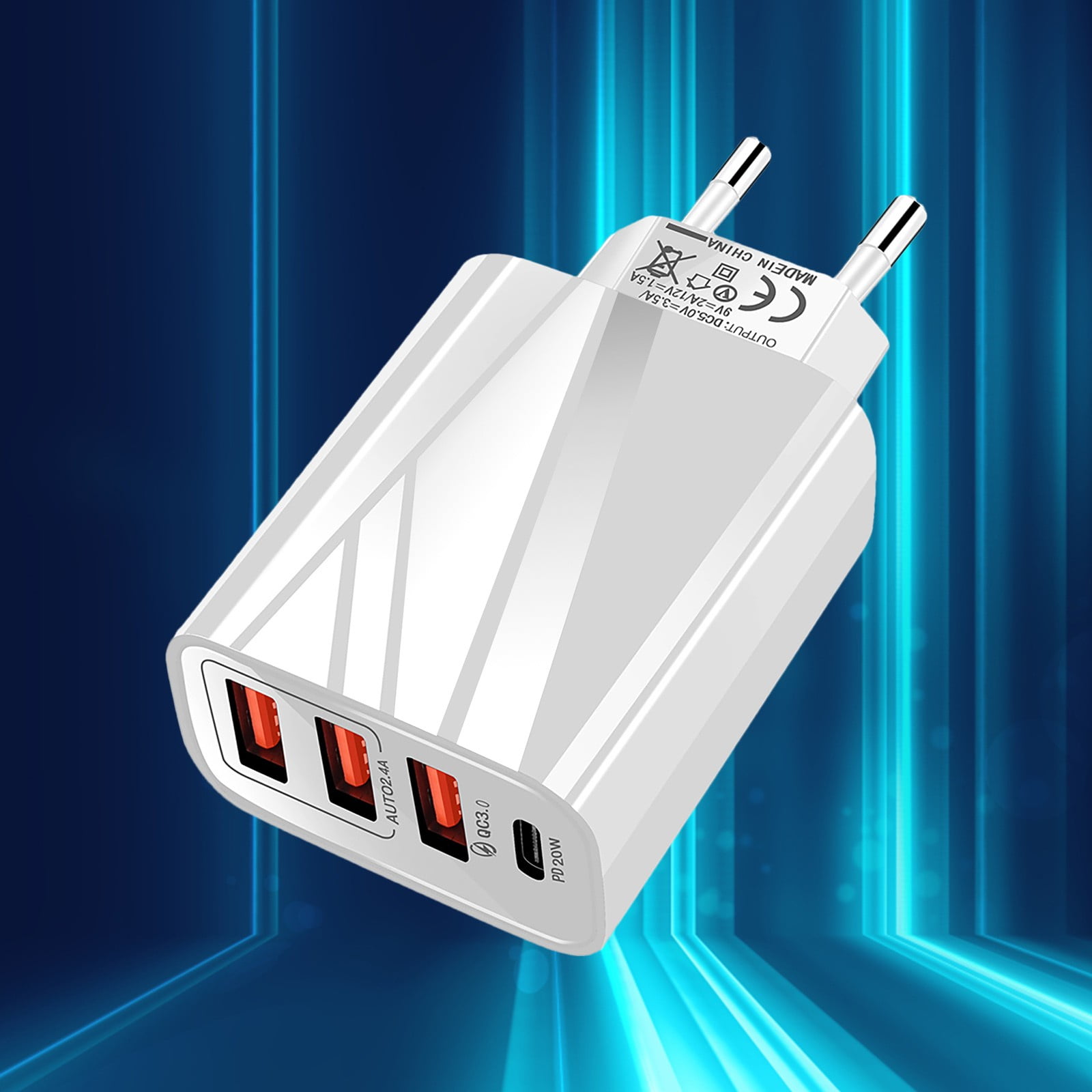 Sandistore Power Adapter 20w USB+C Wall Mount Phone Charger Portable ...