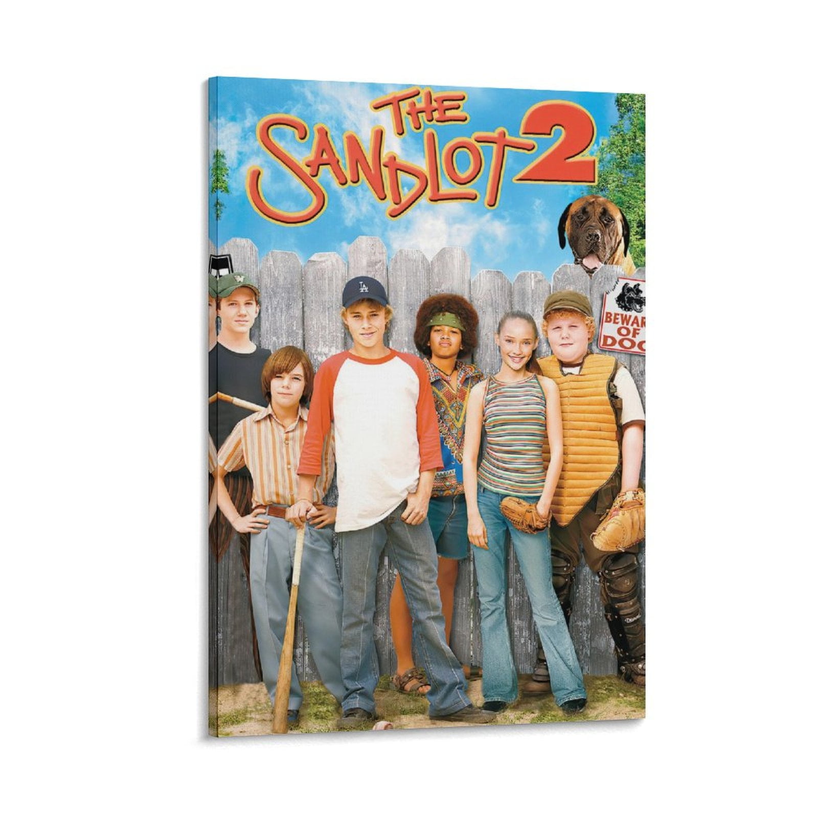 Sandlot Classic Movie Poster(2) Canvas Poster Wall Art Picture Prints ...