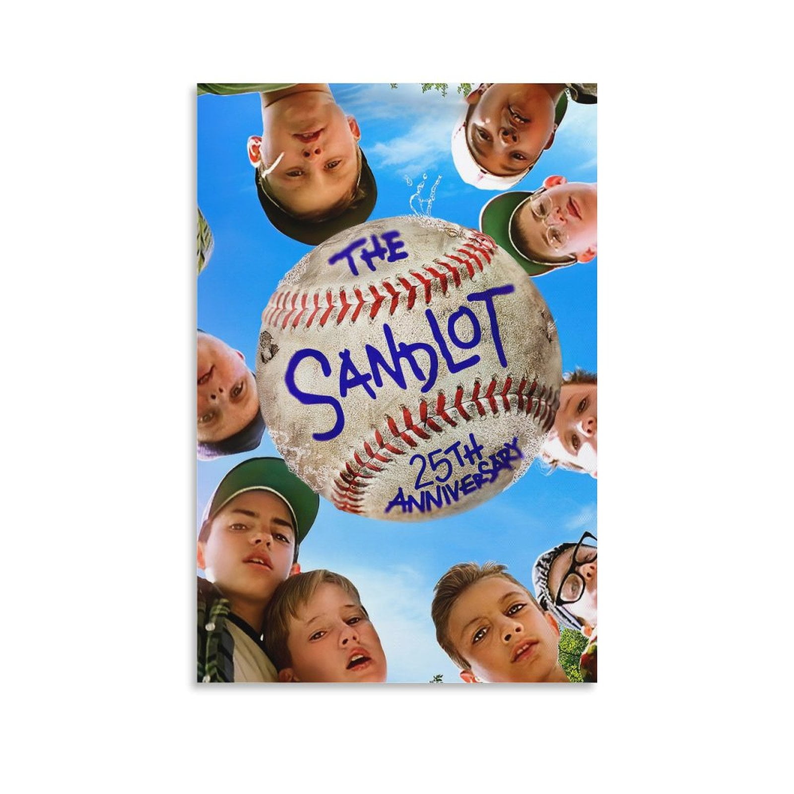 Sandlot Classic Movie Poster(4) Posters Wall Art Painting Canvas Gift ...