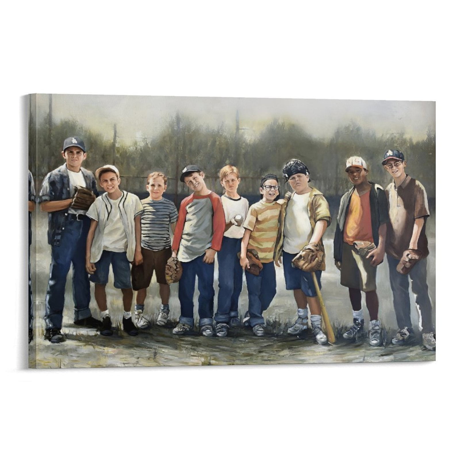 Sandlot Classic Movie Poster(5) Artworks Canvas Poster Room Aesthetic ...