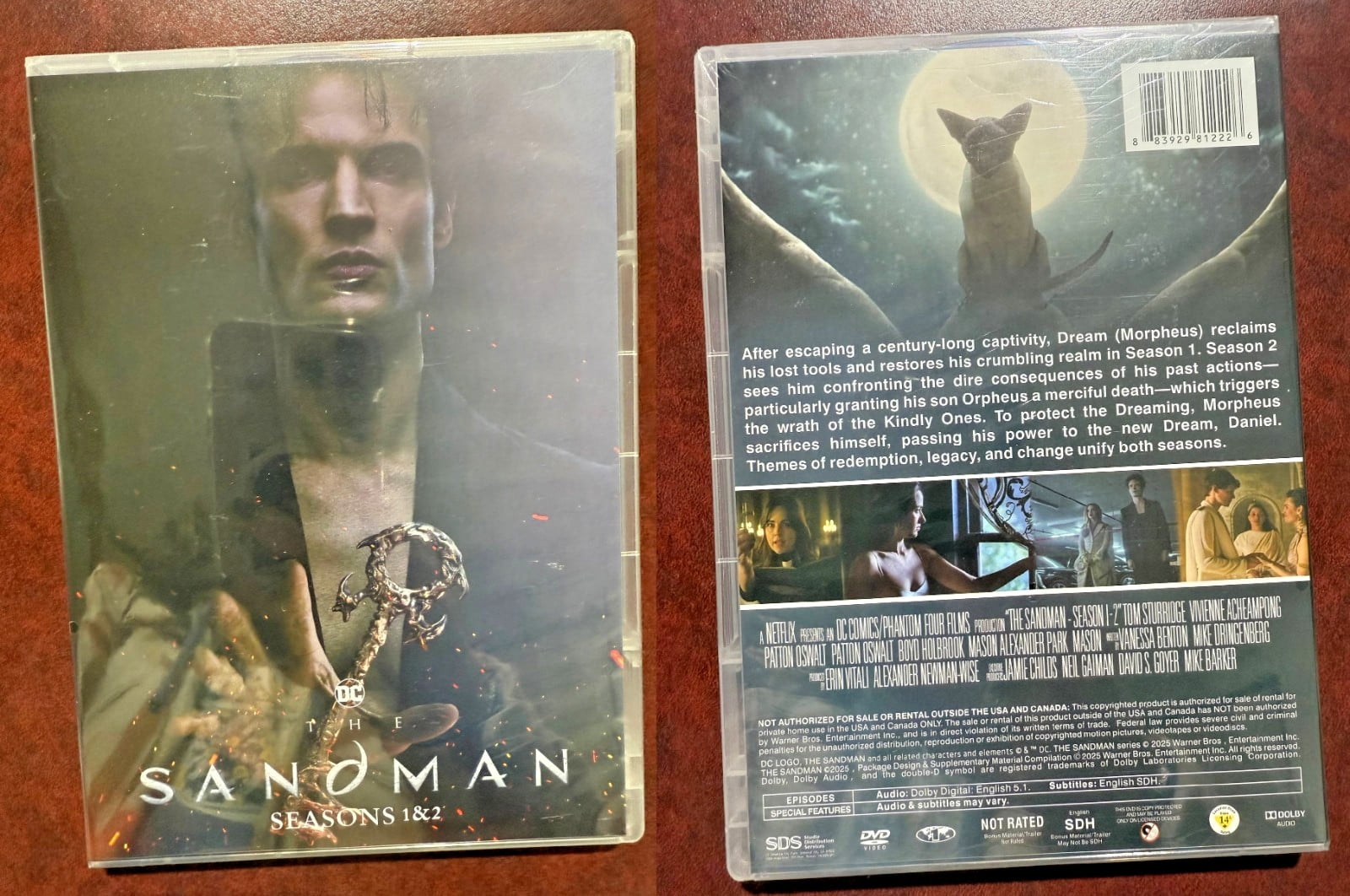 Sandman: The Complete Series, Seasons 1-2 (DVD, 6-Disc, Box-Set ...