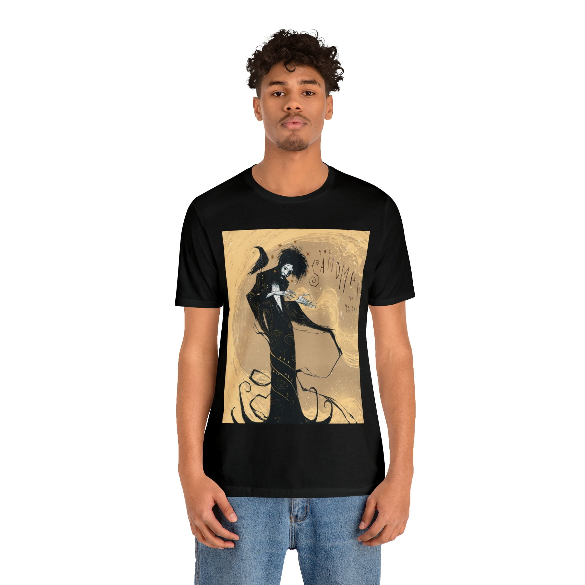 Sandman t-shirt Neil Gaiman's the Sandman Morpheus Comic Book Clothing ...