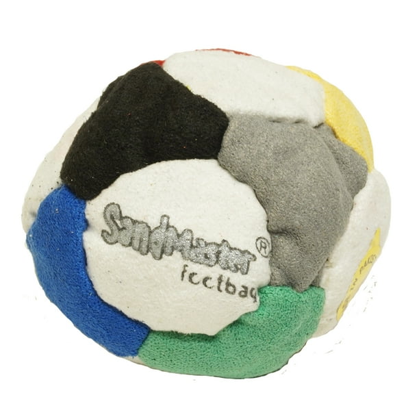 Sandmaster Footbag (Hacky Sack) Multi Color - Walmart Business Supplies