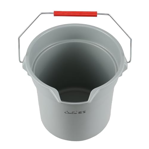 Sandmovie 14 Qt / 3.5 Gal Heavy Duty Commercial Round Buckets, 4 Packs ...