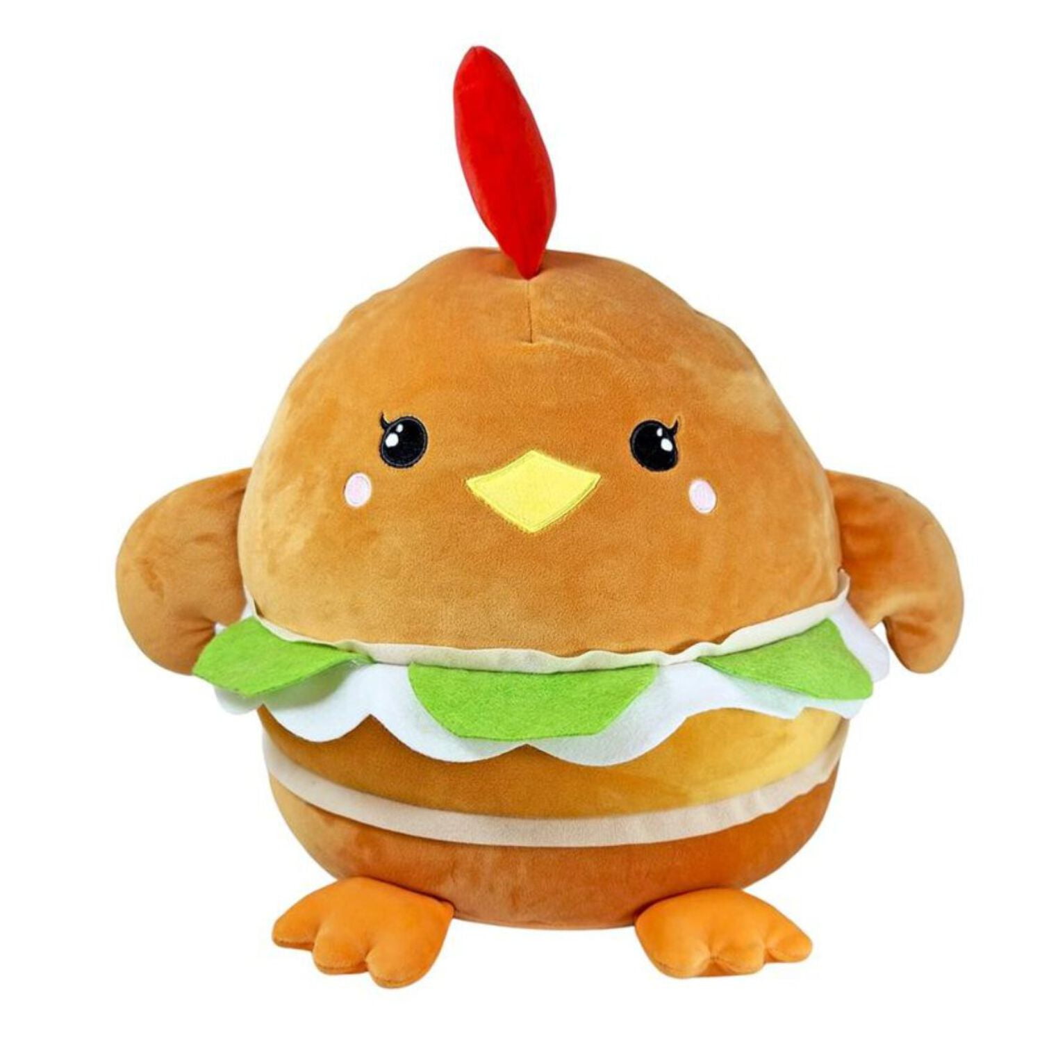 Sandoichis™ 15 Inch Oversized Sandwich Plush – Charlie the Chicken ...