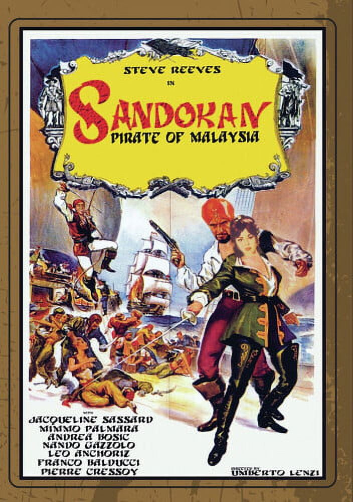 Sandokan, Pirate Of Malaysia (DVD), Sinister Cinema, Action & Adventure ...
