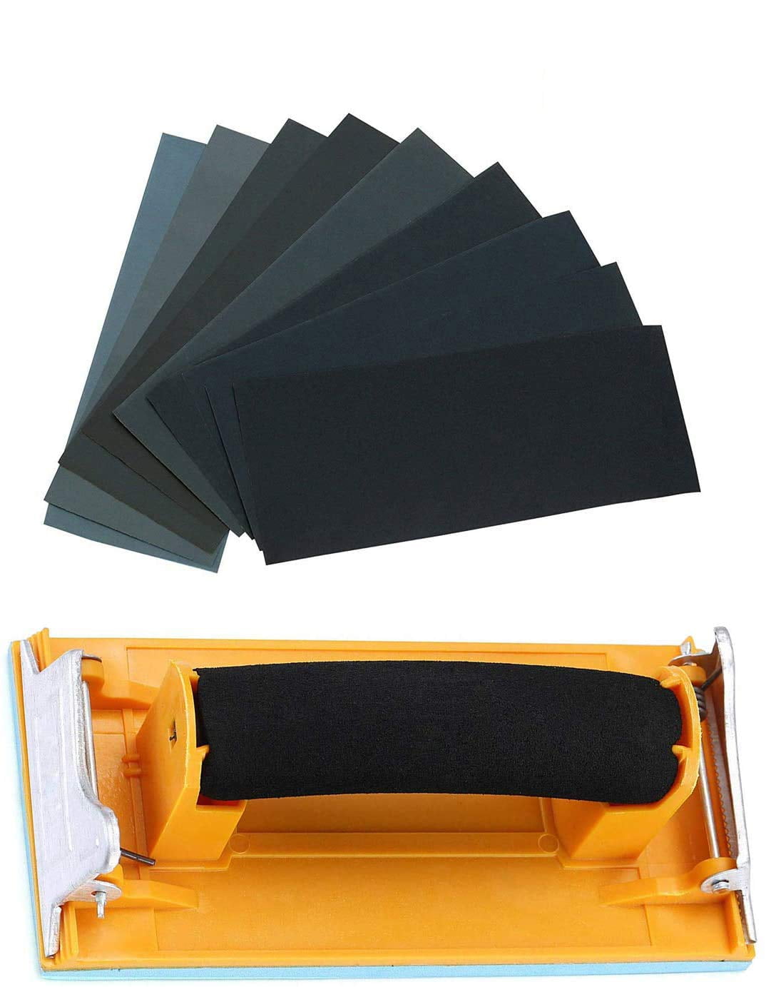 Sandpaper Variety Pack 120 to 3000 Assorted Grits Sand Paper 24 Pack ...